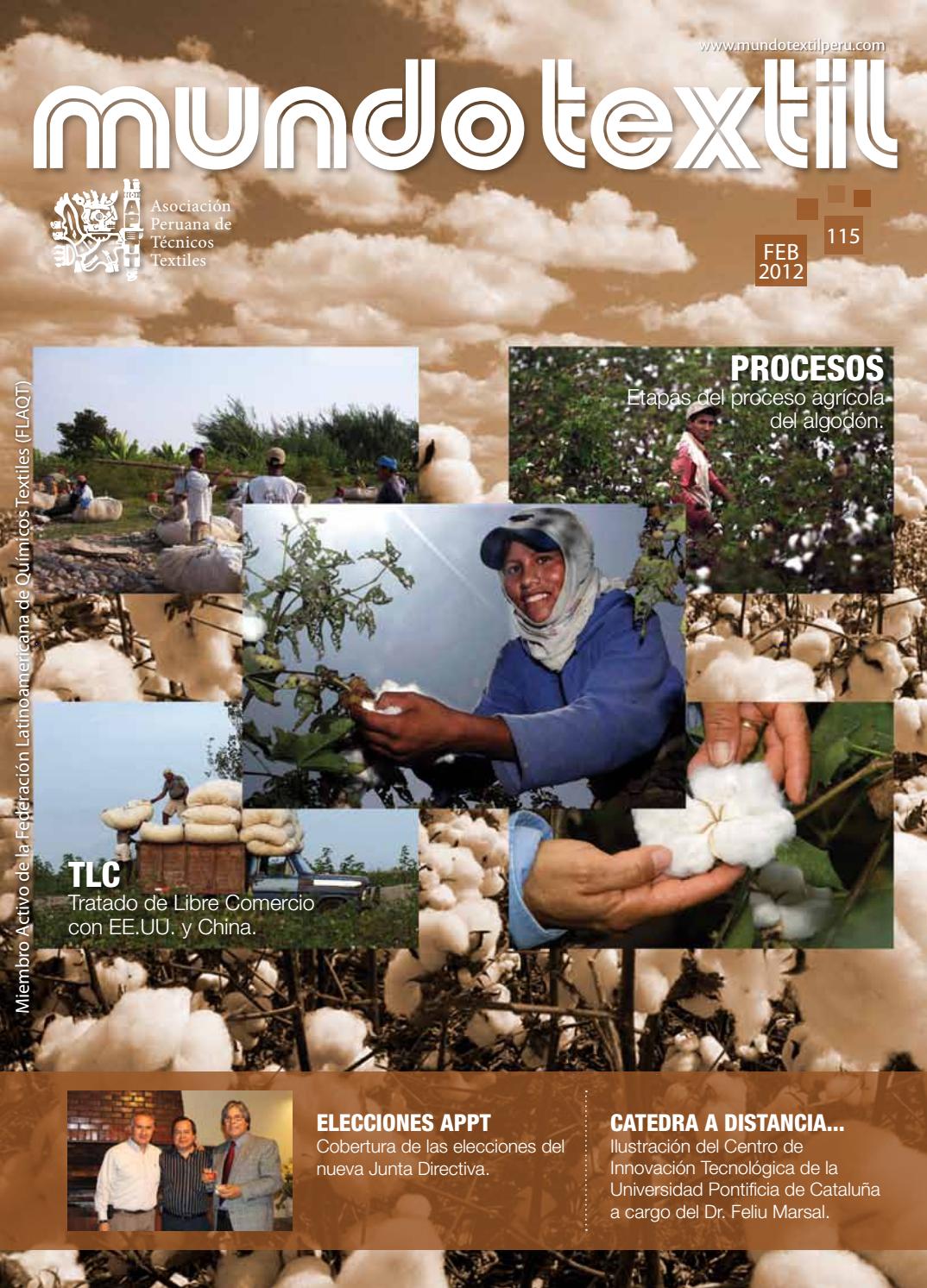 Mundo textil 115 by Asociación Peruana de Técnicos Textiles - Issuu