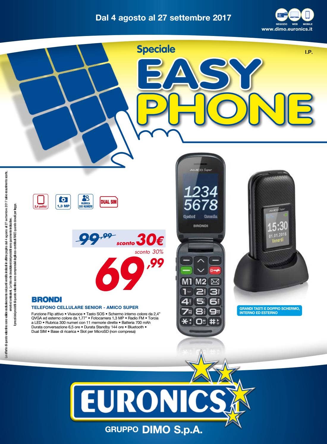 Euronics Dimo Easy Phone by euronics italia spa - Issuu