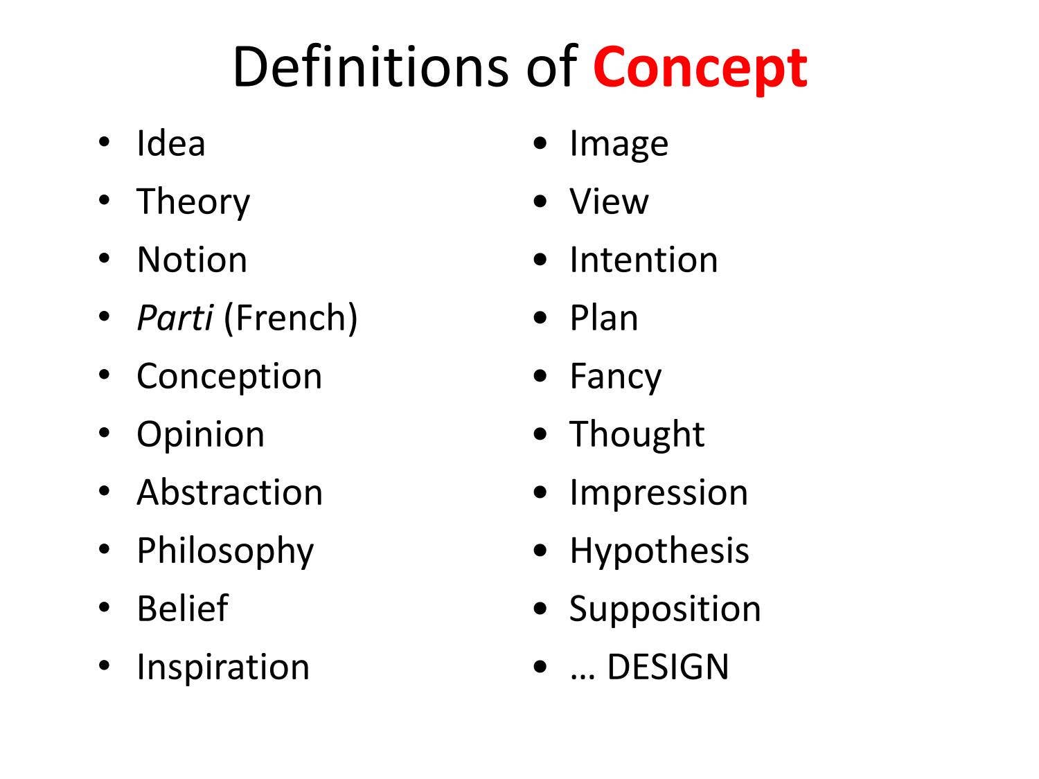 Fue theory 4 lecture 4 synthesis of the design concept by Yasser Osman ...