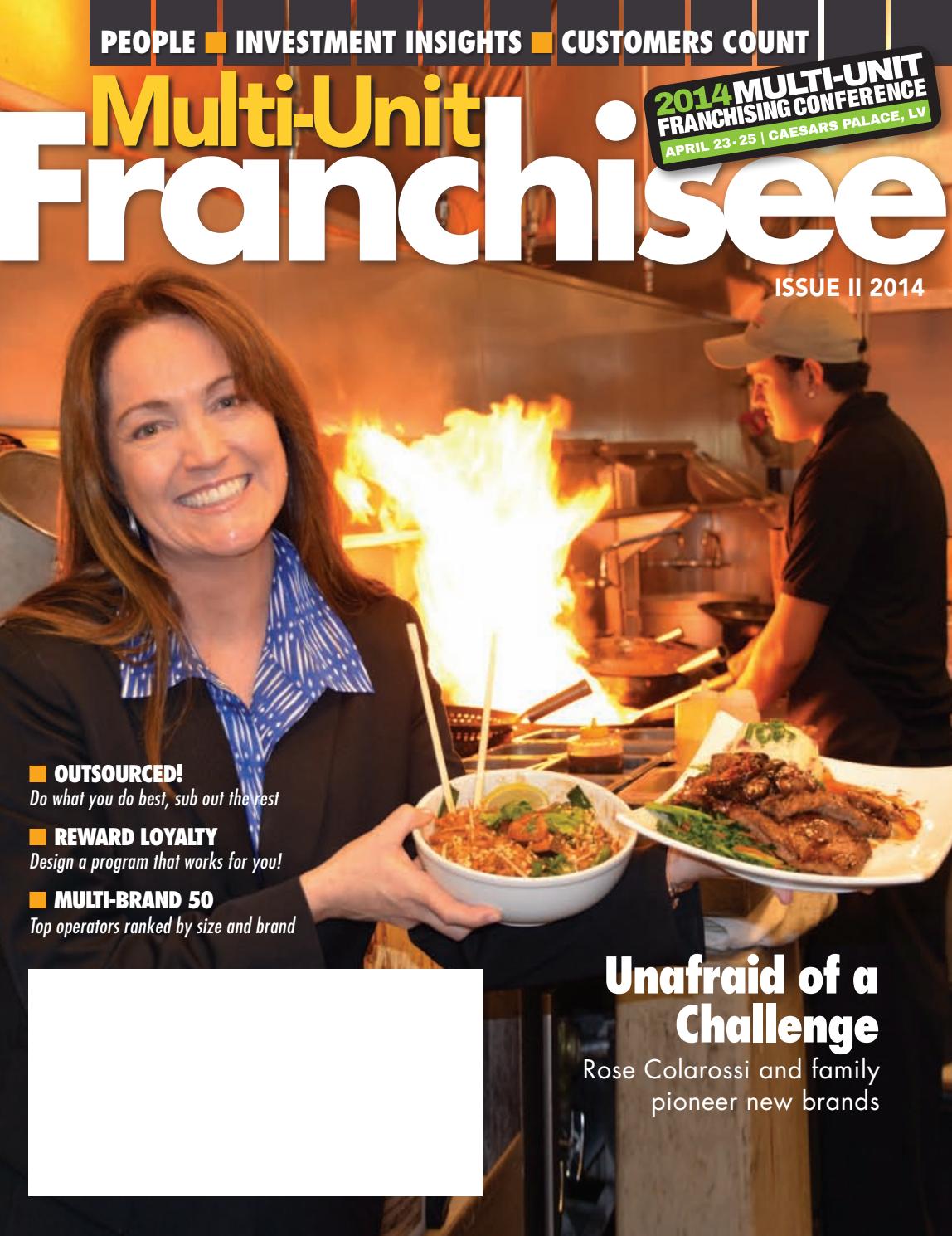 Multi-Unit Franchisee Magazine - Issue II, 2014 by Franchise Update ...