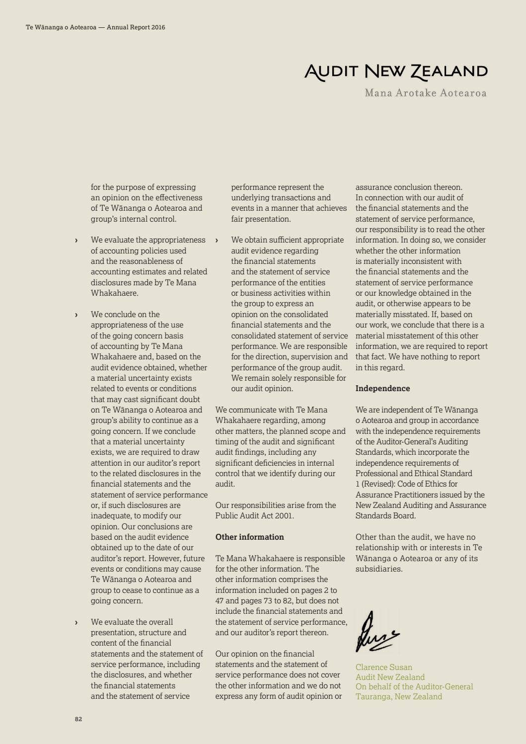 Te Pūrongo - TWoA Annual Report 2016 by Te Wananga o Aotearoa - Issuu