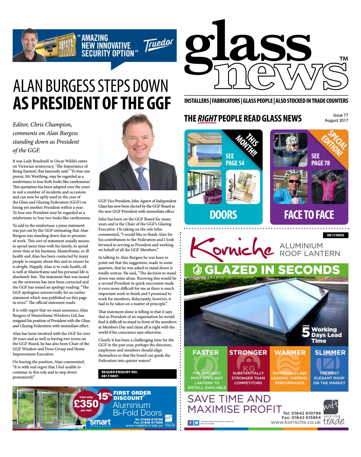 Glass News August 2017 by Christina Shaw - Issuu