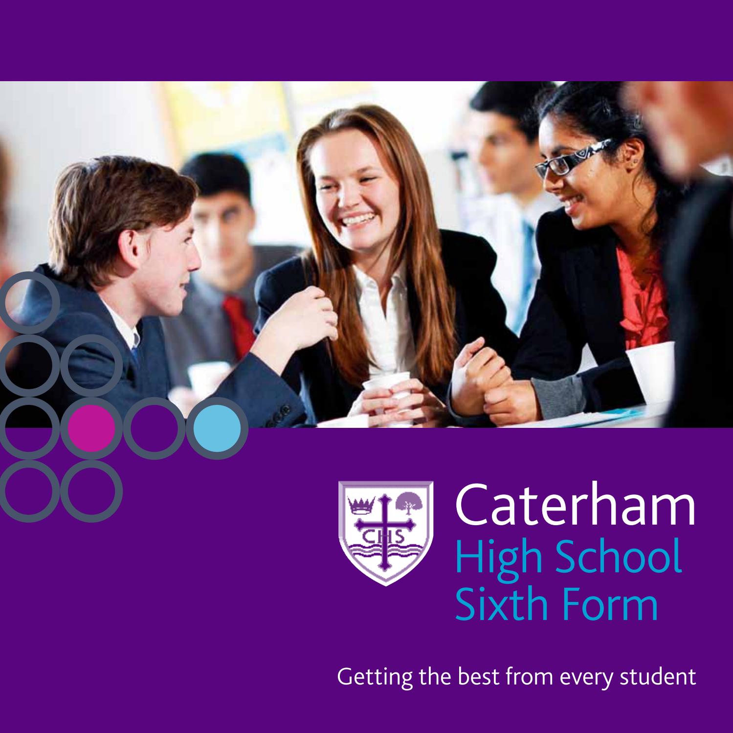 Caterham Sixth Form Prospectus by Cleverbox UK Ltd - Issuu