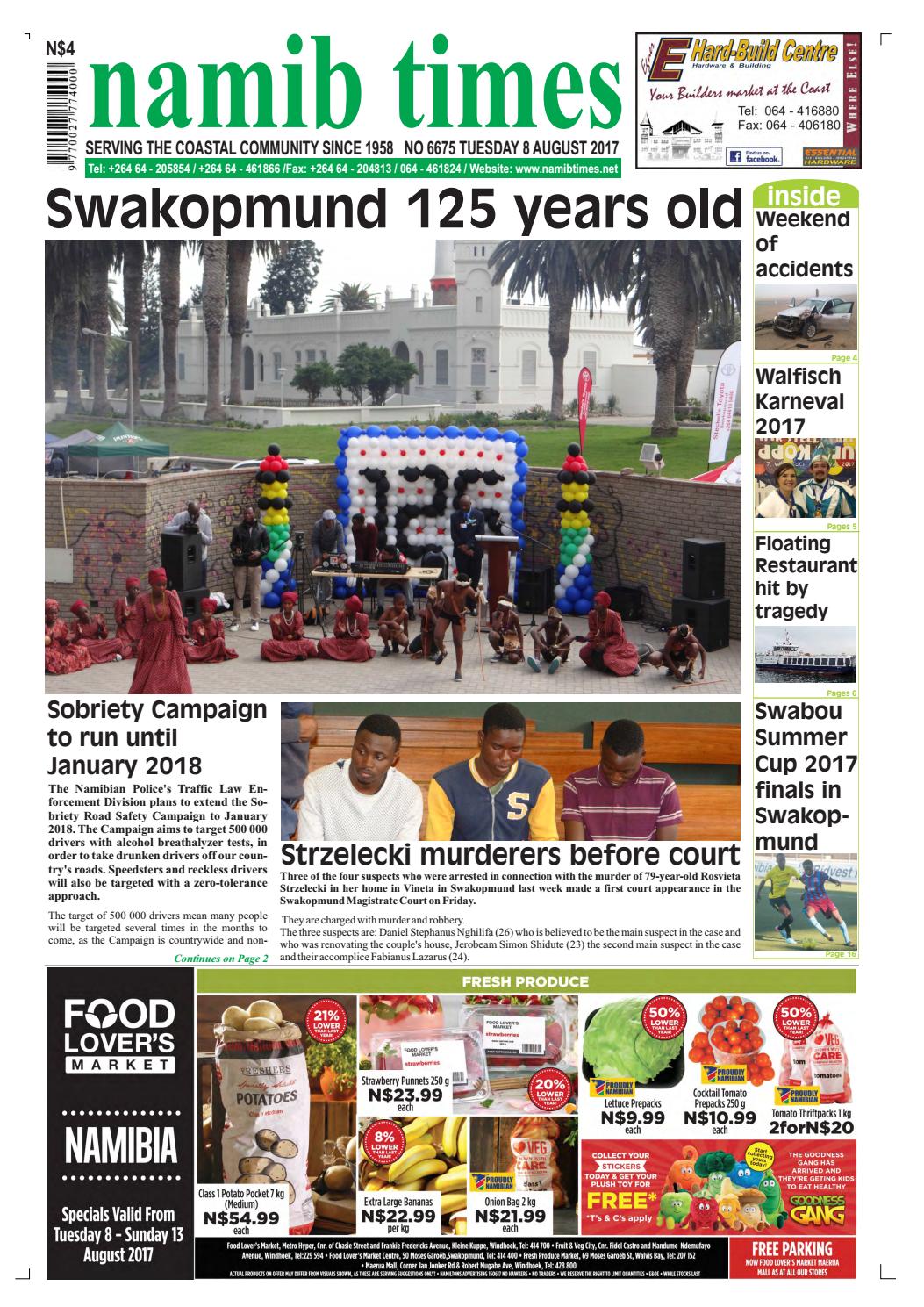 08 aug namib times e edition by Namib Times Virtual - Issuu