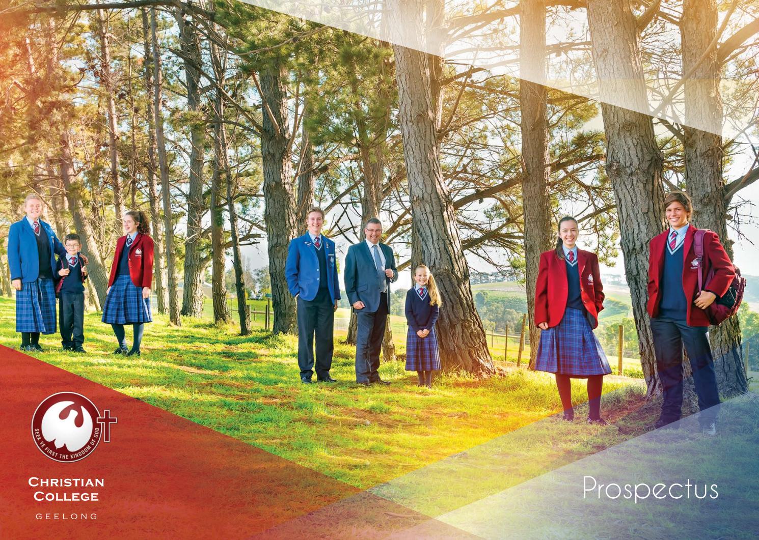 Christian College Prospectus by Christian College Geelong - Issuu