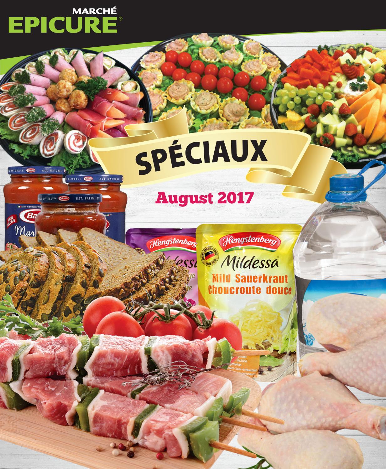 Epicure Market promotions (Août/JAugust,2017 by Mediaprofit - Issuu