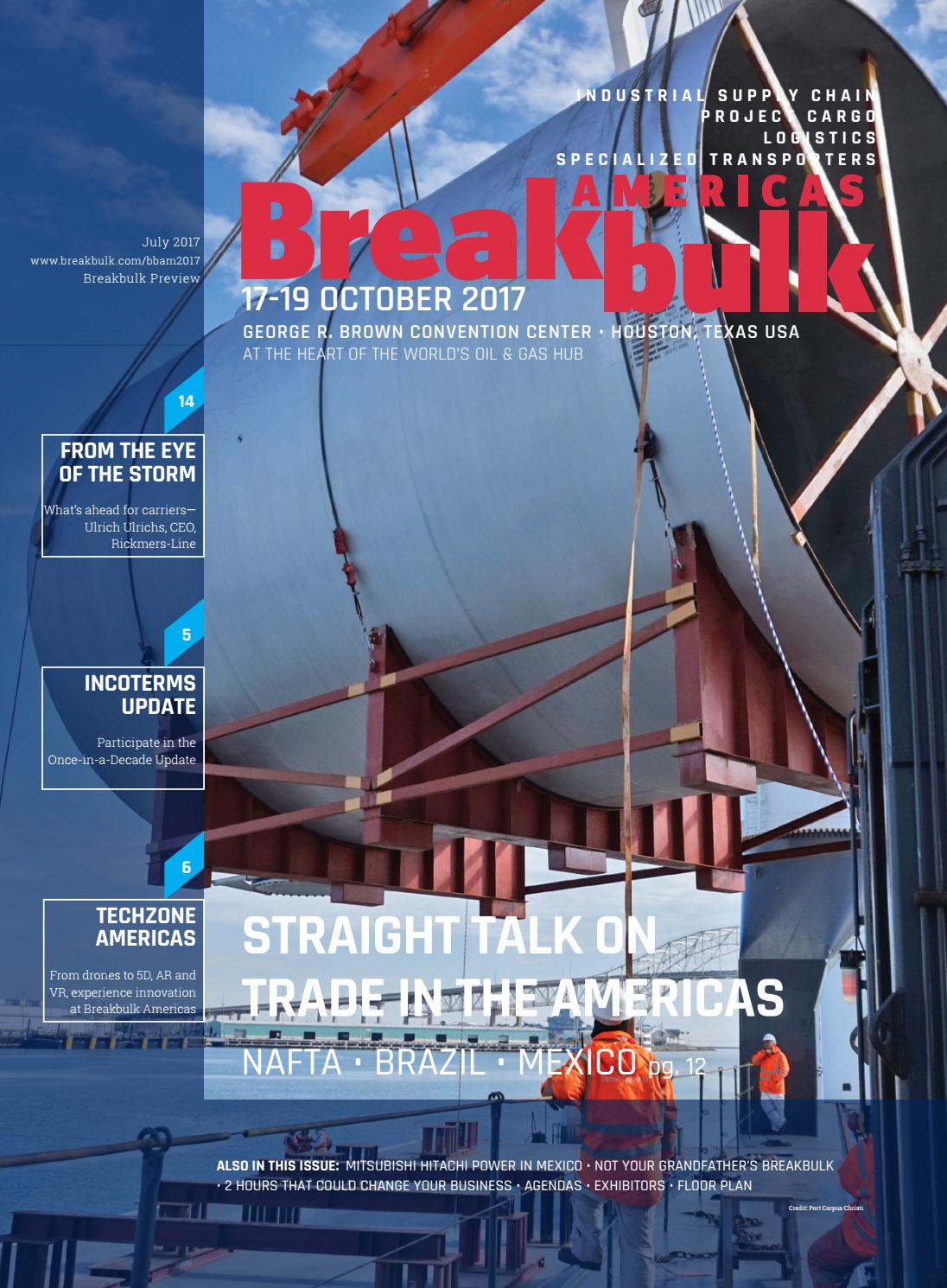 Breakbulk Americas 2017 Event Preview by Breakbulk Events & Media - Issuu