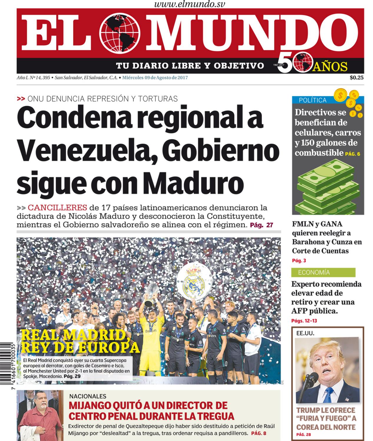 Mundo090817 by Diario El Mundo - Issuu