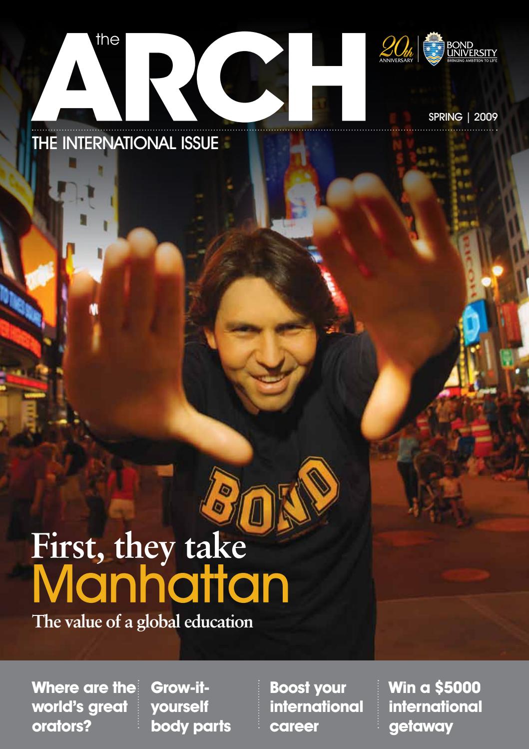 The ARCH Magazine | Issue 2 | 2009 Spring by Bond University - Issuu