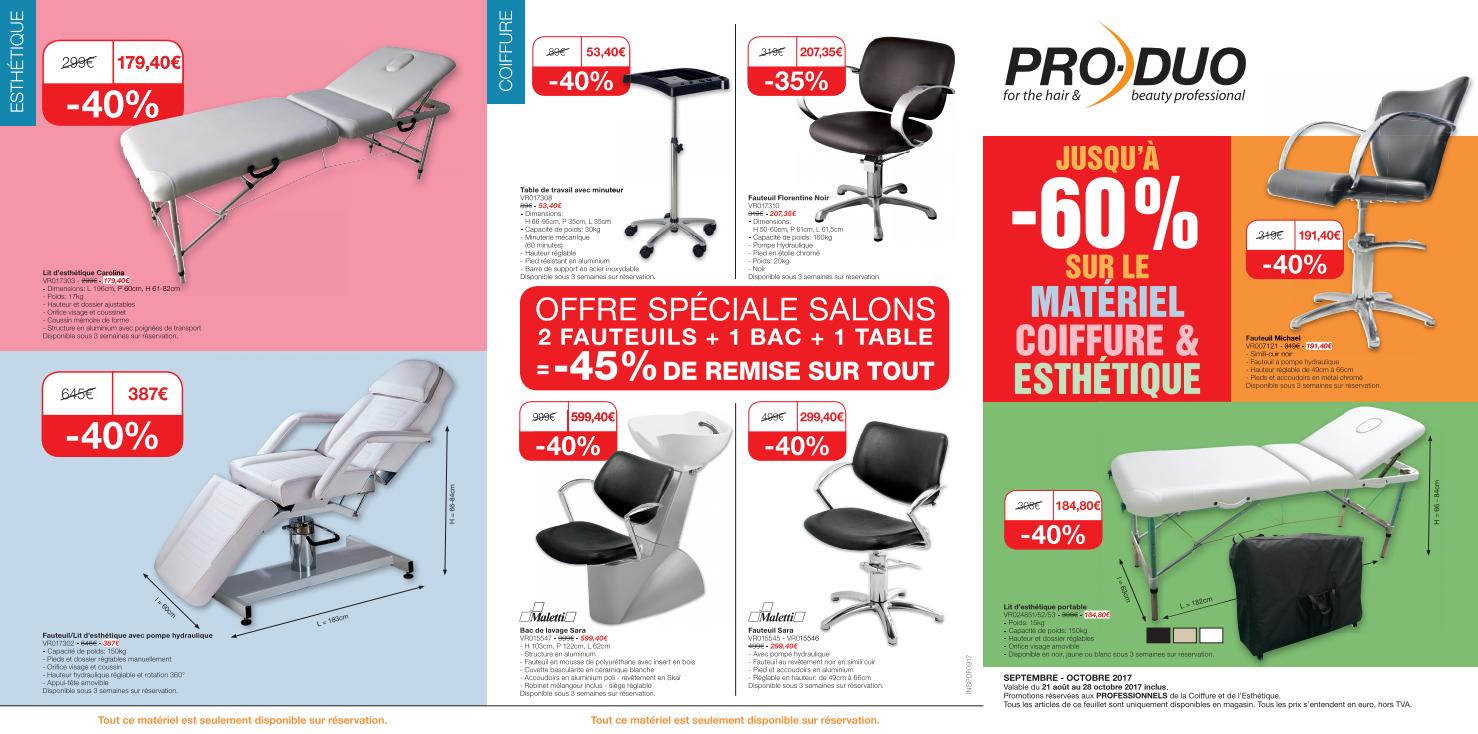 Pro-Duo - Matériel de Salon - Septembre 2017 - France by Sally Europe ...