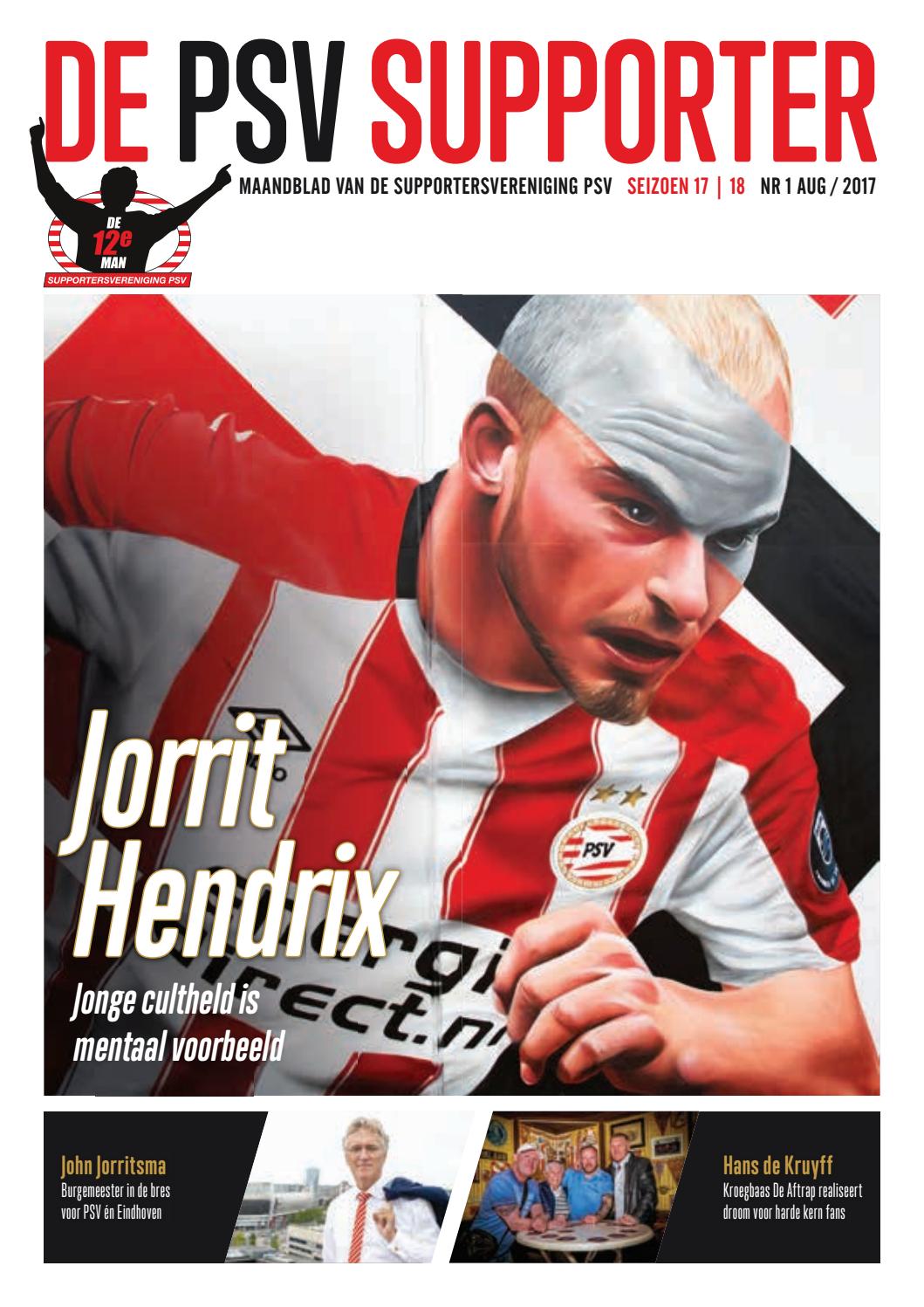 De PSV Supporter augustus 2017 by Supportersvereniging PSV - Issuu