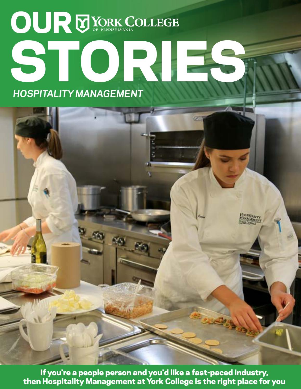 Hospitality Management by York College of Pennsylvania - Issuu