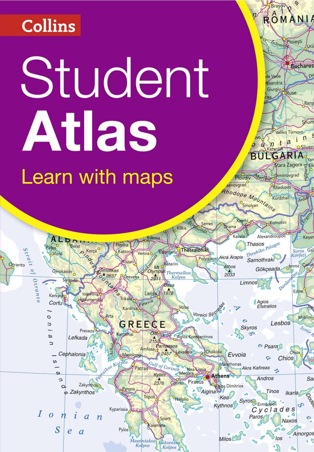 Collins Student Atlas - Collins Student Atlas [New edition] by Collins ...