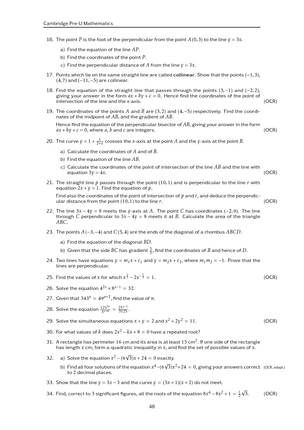 Preview Cambridge Pre-U Mathematics by Cambridge University Press ...