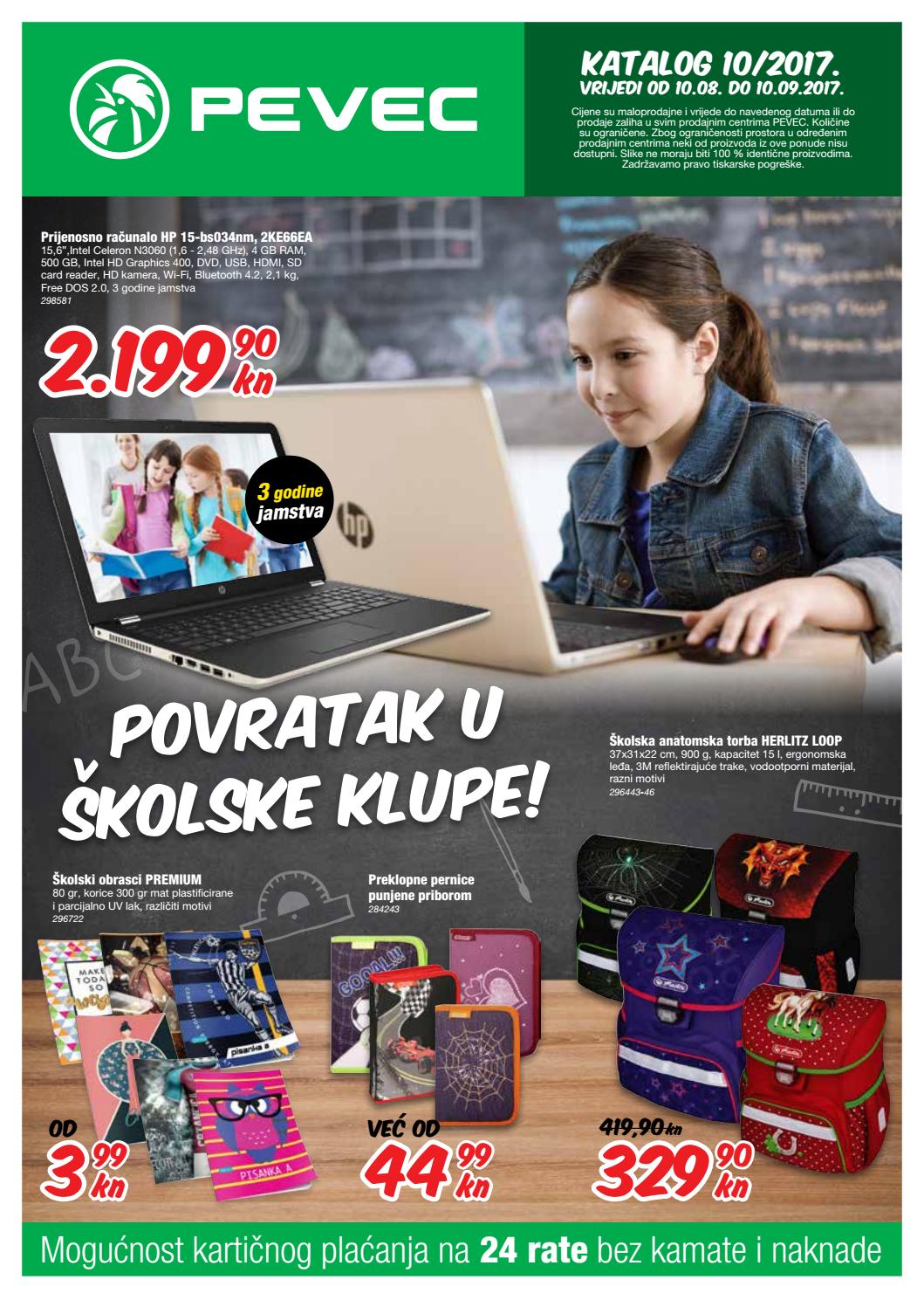 Pevec katalog od 10.08.-10.09.2017. by Catalog.hr - Issuu