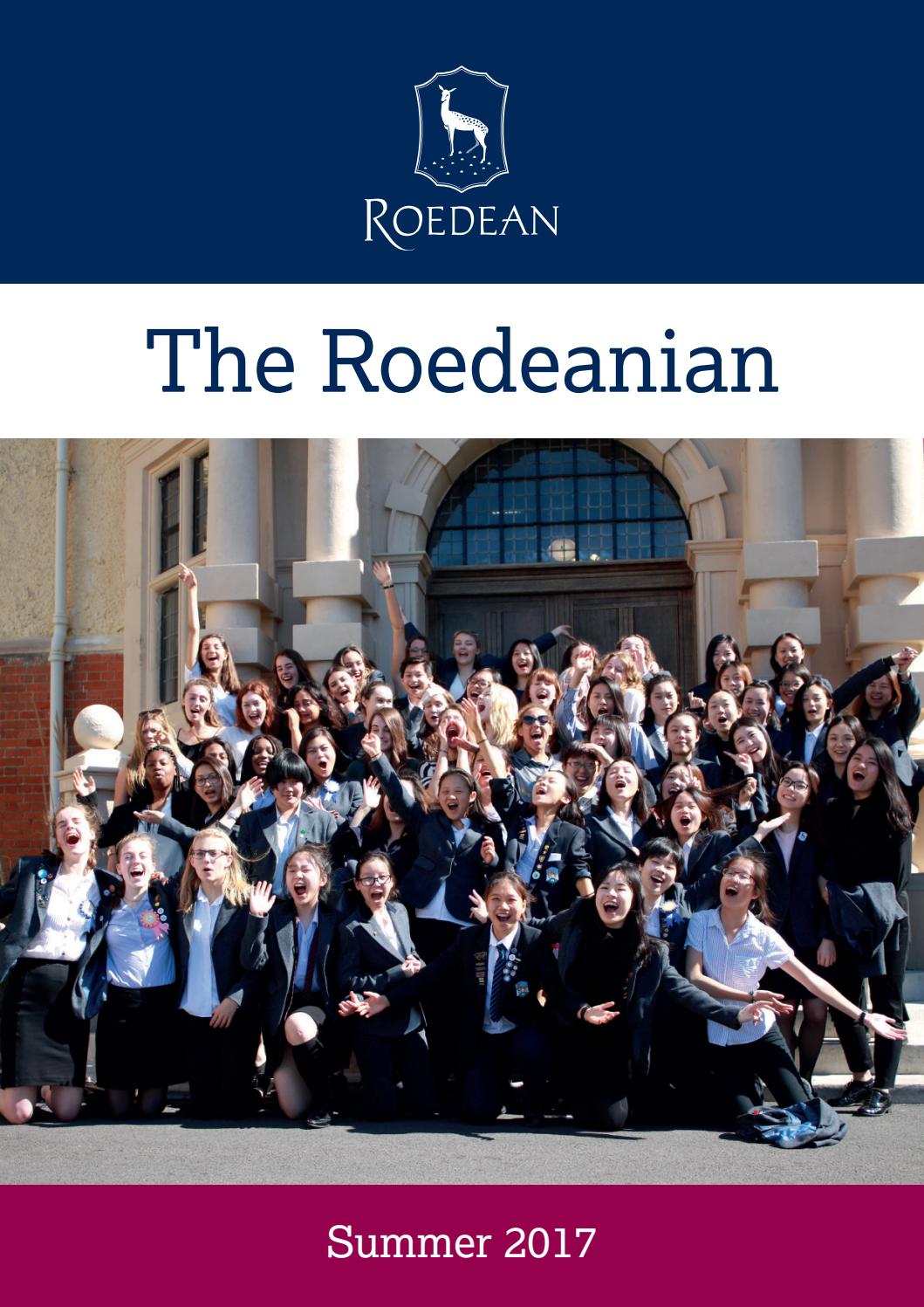 The Roedeanian - Summer 2017 by Roedean School - Issuu