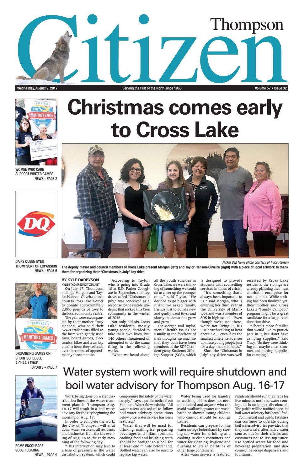 August 9 2017 by Thompson Citizen - Issuu