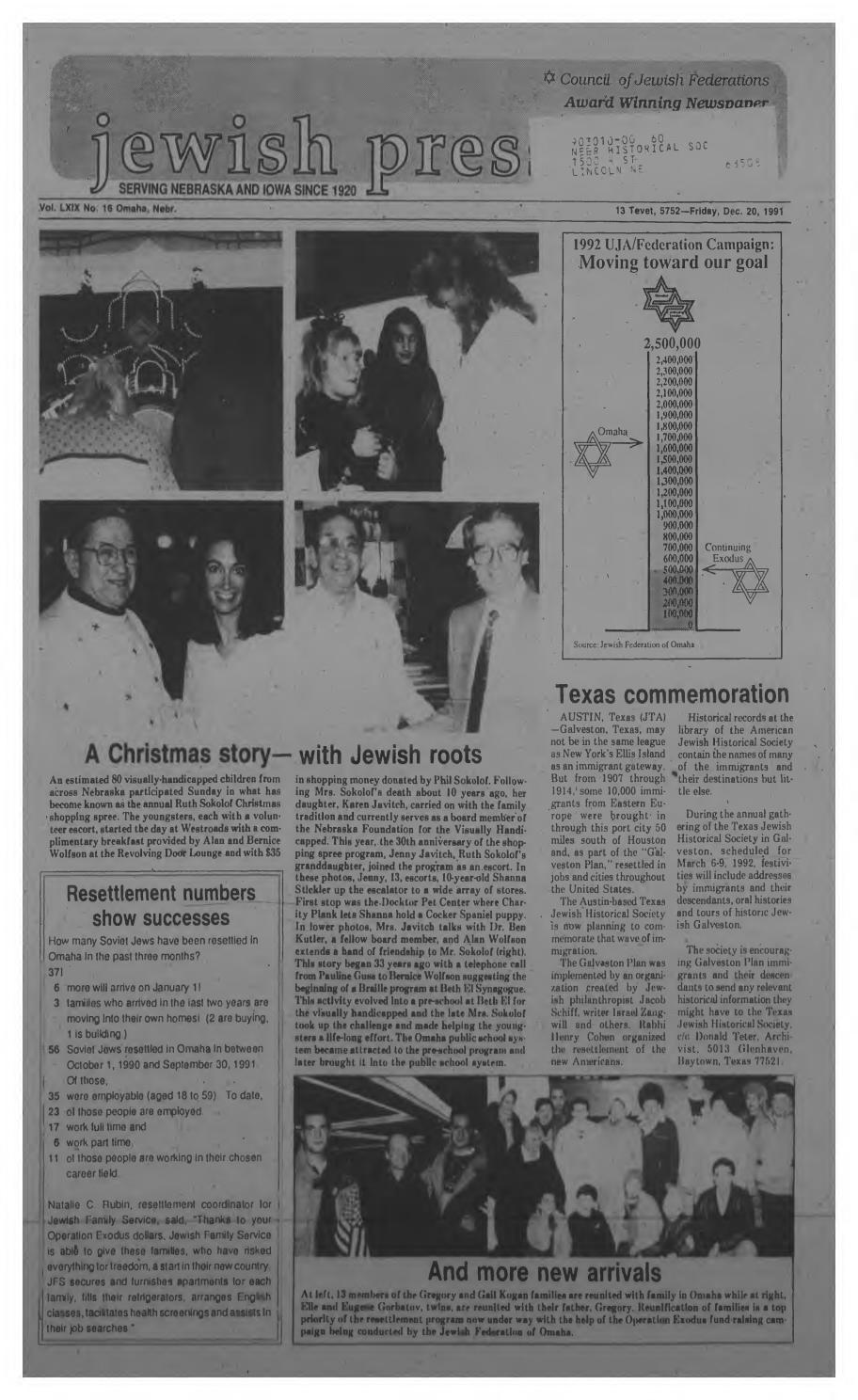 December 20, 1991 by Jewish Press - Issuu