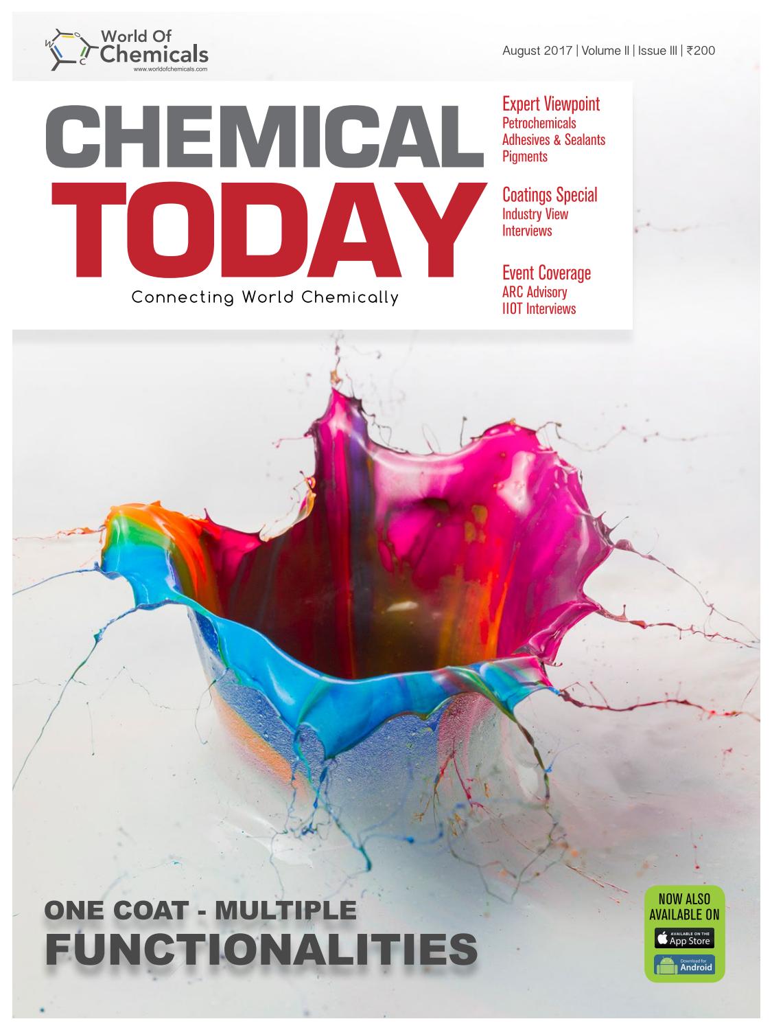 Chemical Today August 2017 by worldofchemicals.com - Issuu