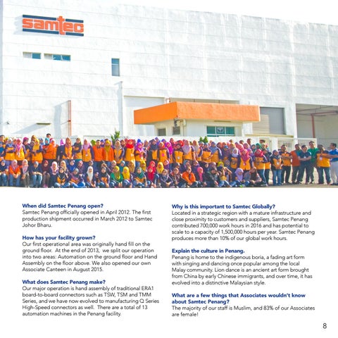 Samtec Signal E2 2017 by Samtec Inc. - Issuu