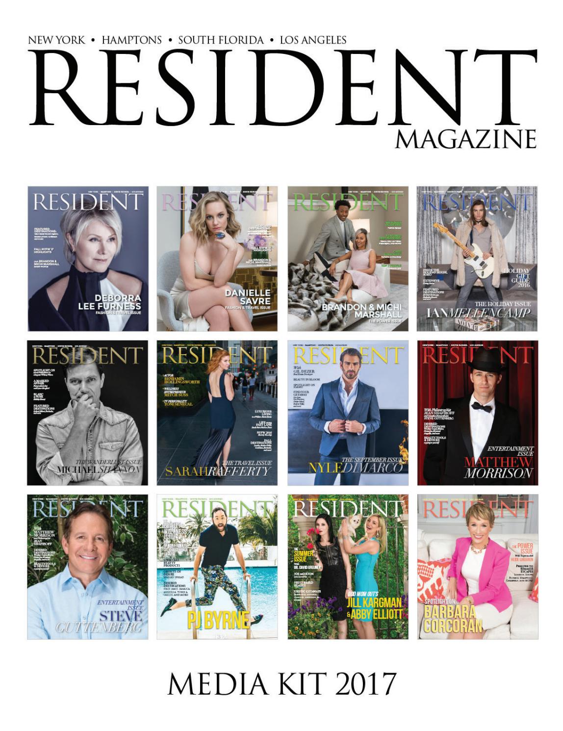 MEDIA KIT 2017 by Resident Magazine - Issuu