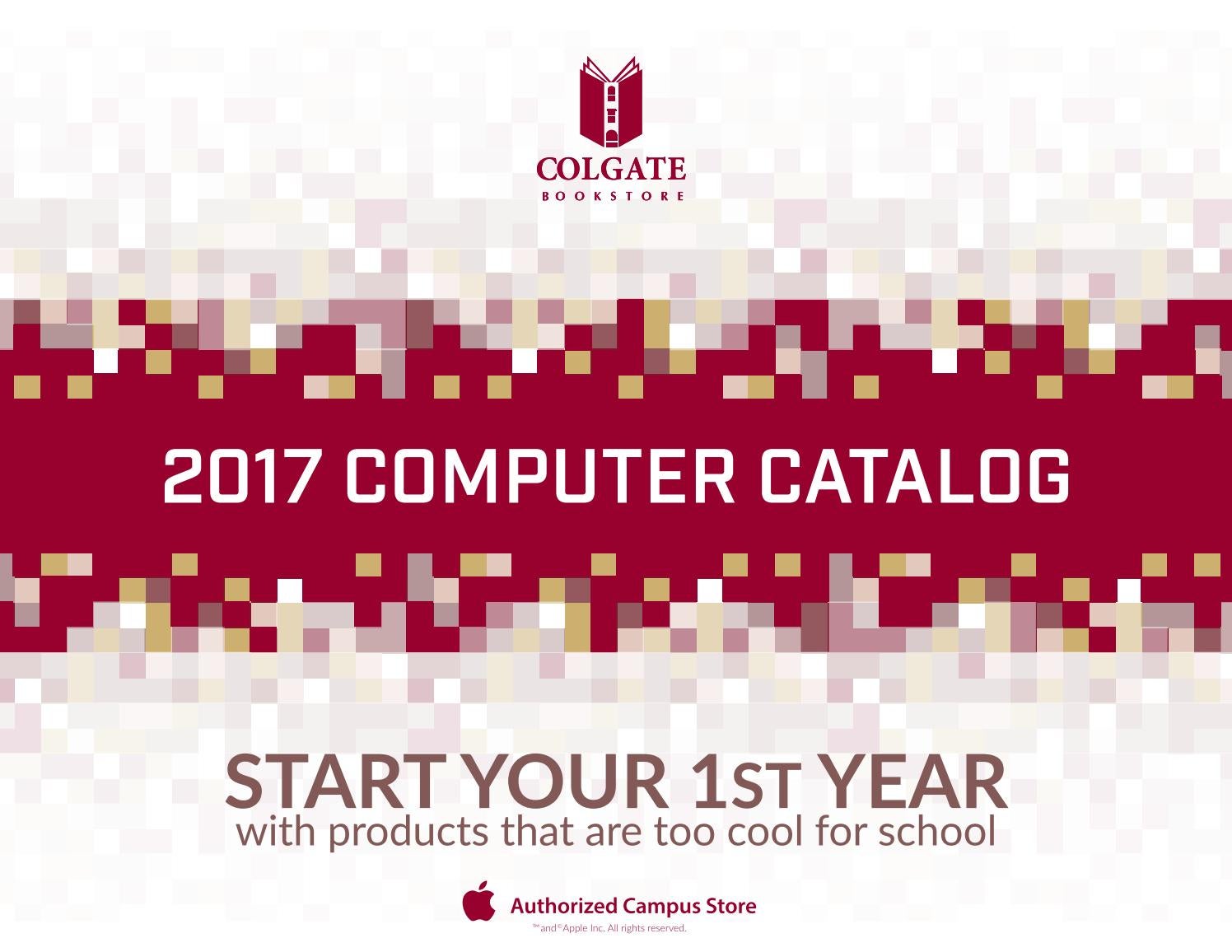 Computercatalog update by Colgate University - Issuu