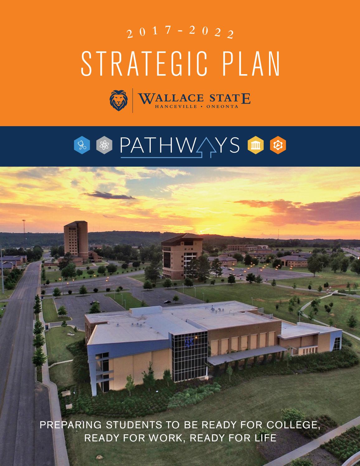 Strategic Plan 2017-2022 by Wallace State Community College - Issuu