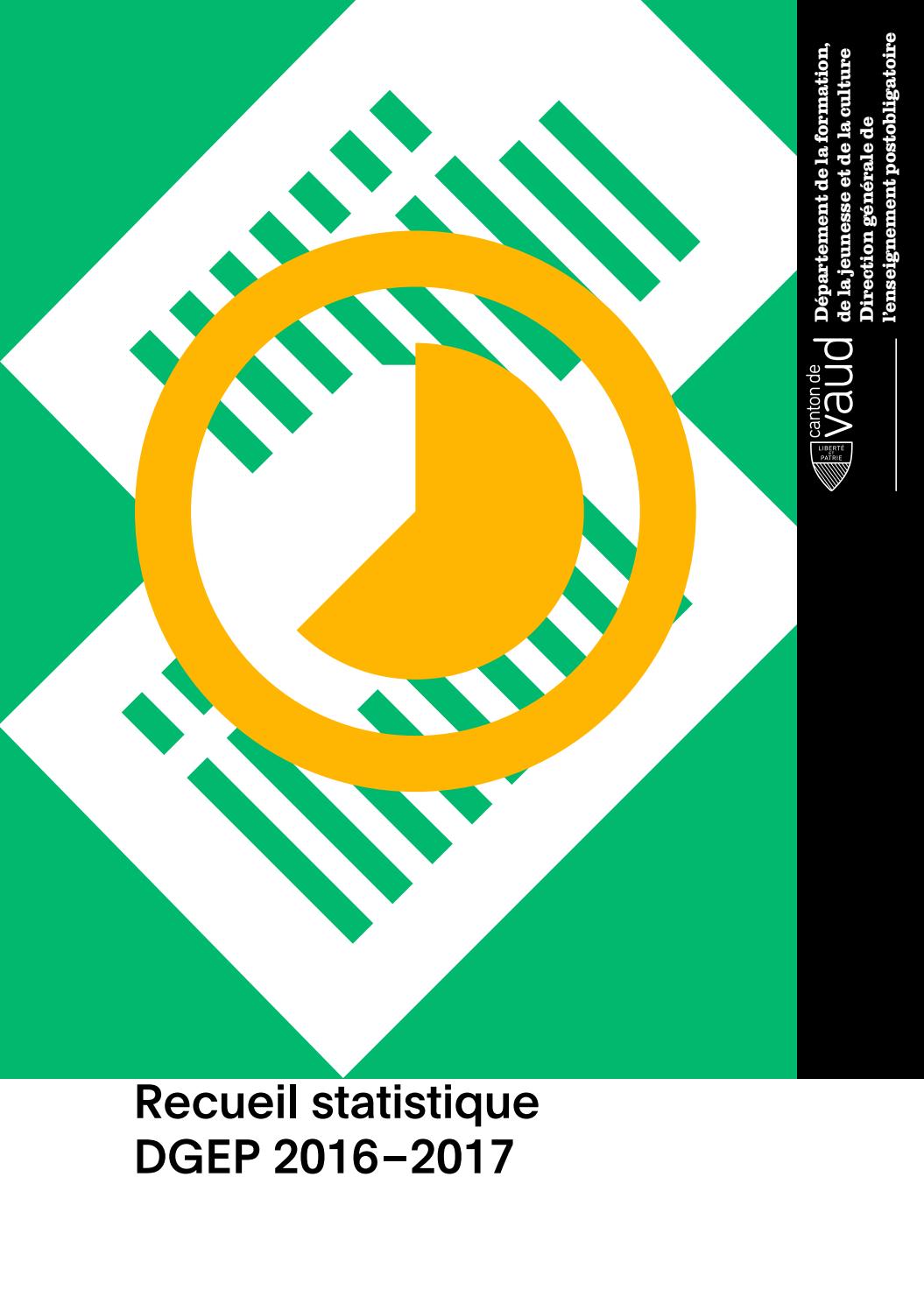 Recueil statistique 2016-2017 de la DGEP: Direction générale de l ...