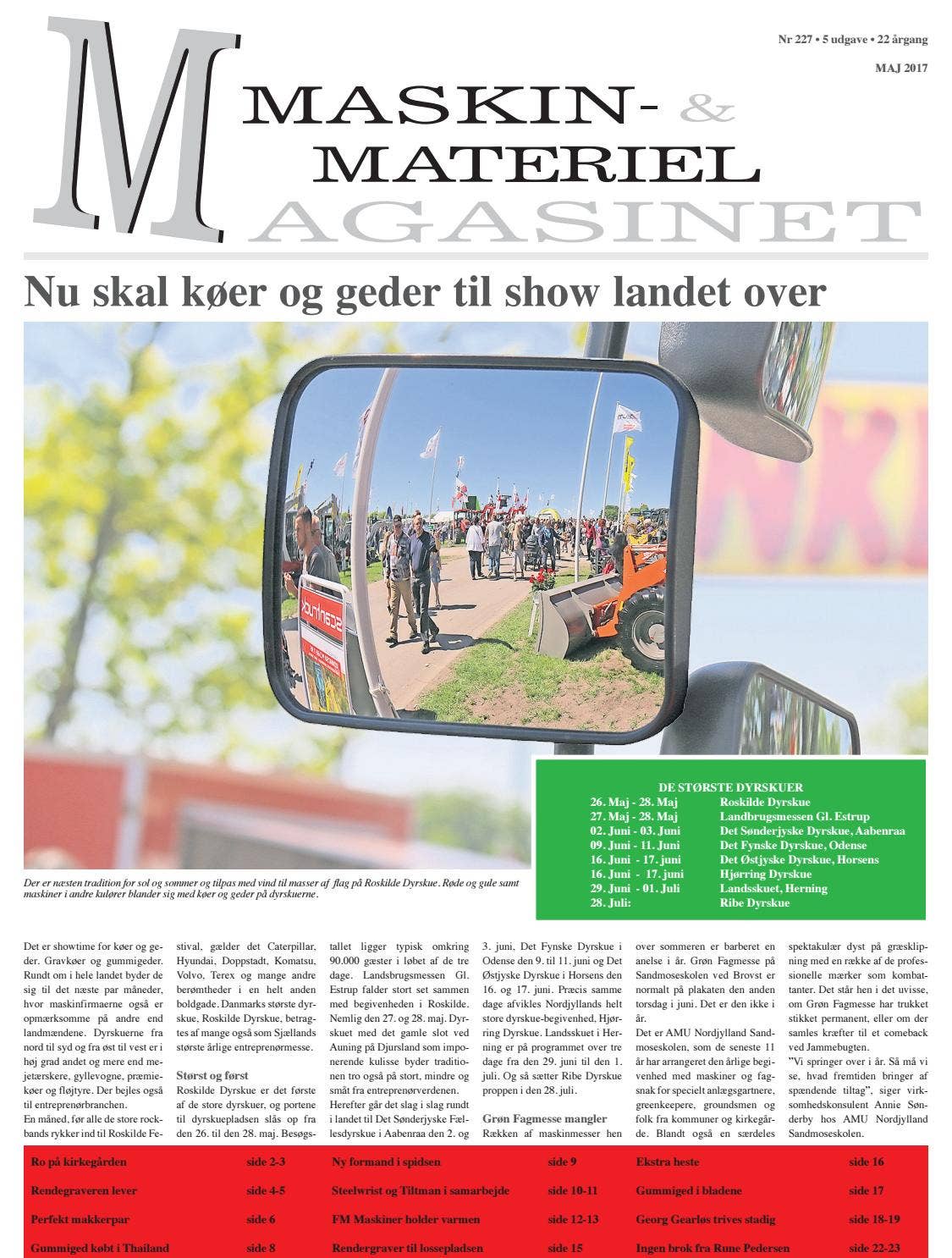 MMM MAJ 2017 by Maskin- & Materiel Magasinet - Issuu