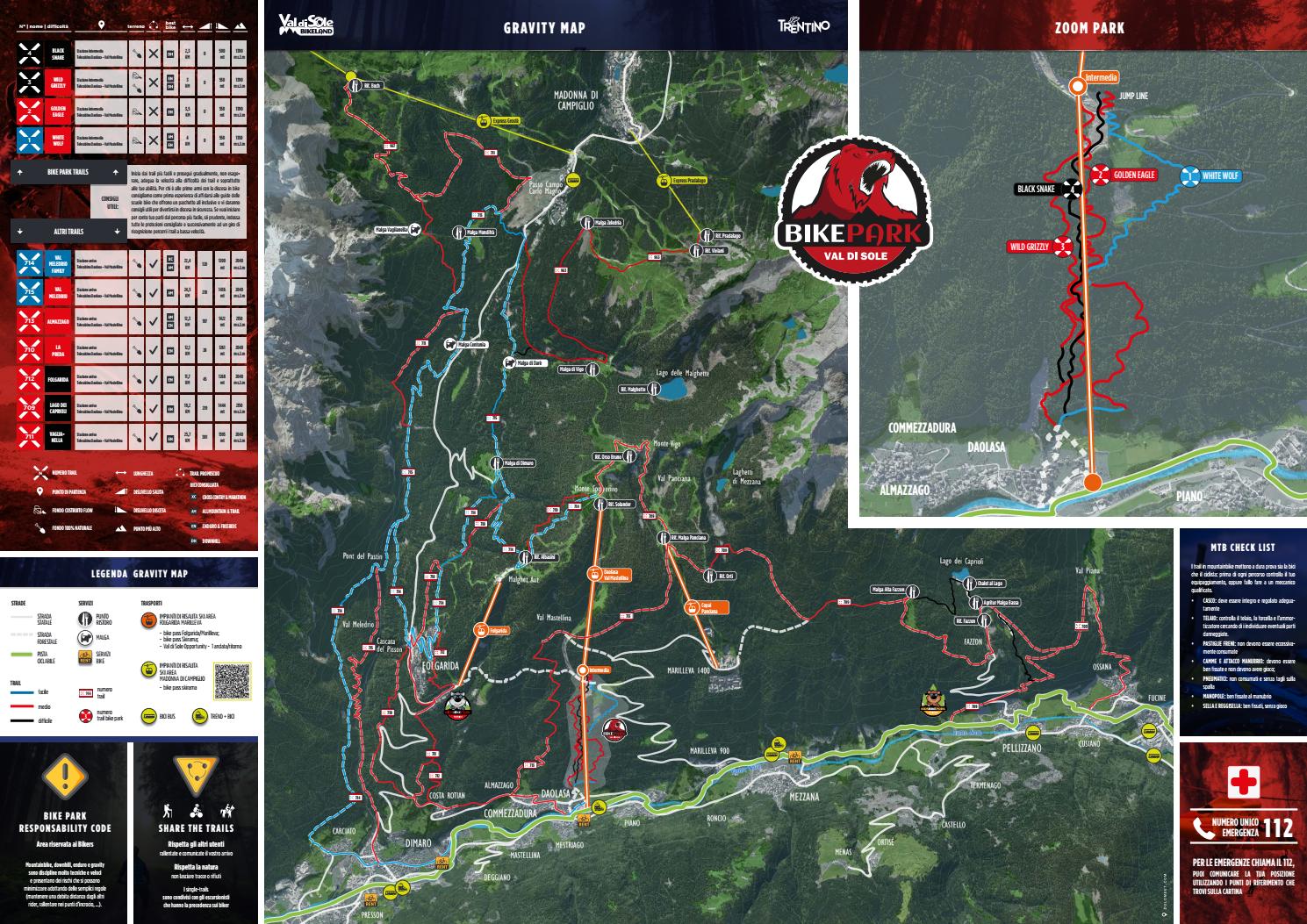 BIKE Gravity Map Val di Sole by Azienda Turismo Val di Sole - Issuu