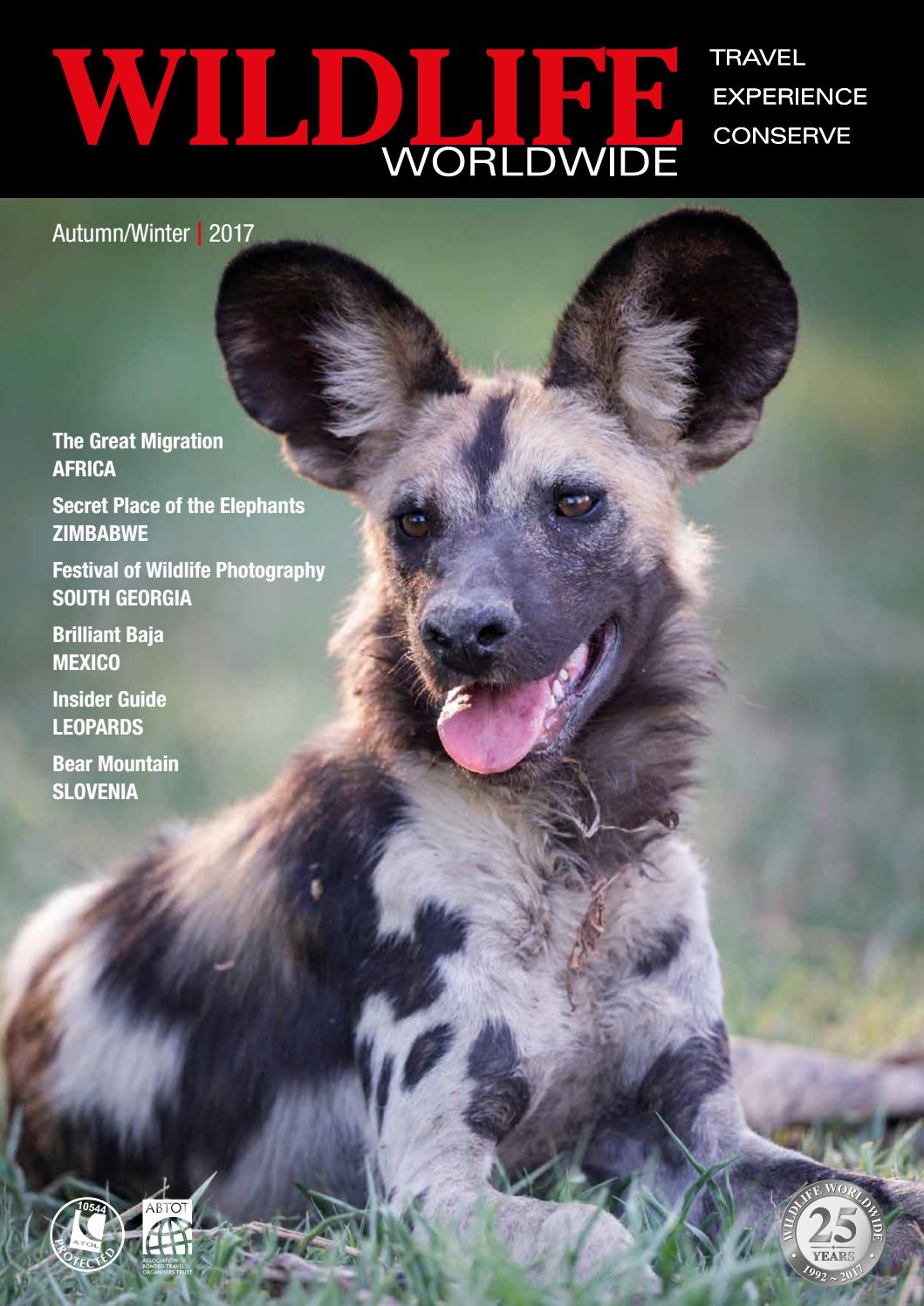 Wildlife Worldwide Brochure Autumn 2017 by The Natural Travel ...