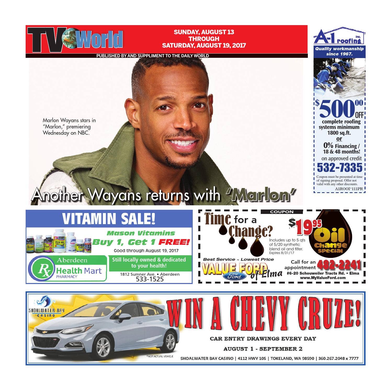 Aberdeen Daily World - TV World - TV World - August 13-19, 2017 by ...