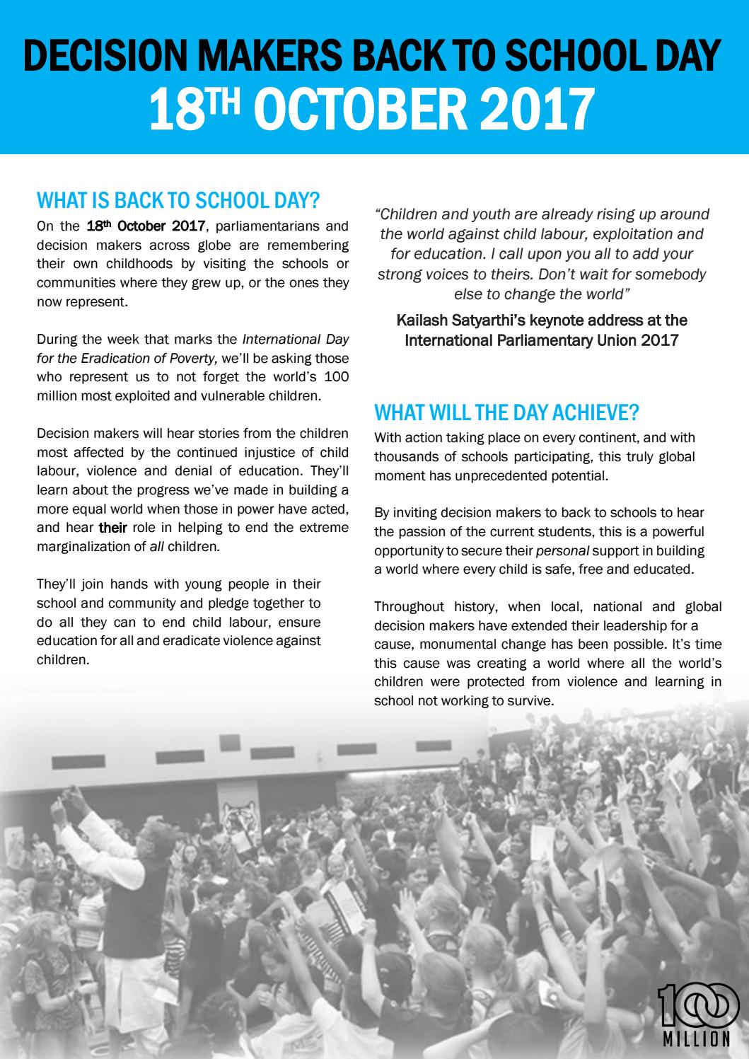Back to school day english by Media Voices for Children - Issuu