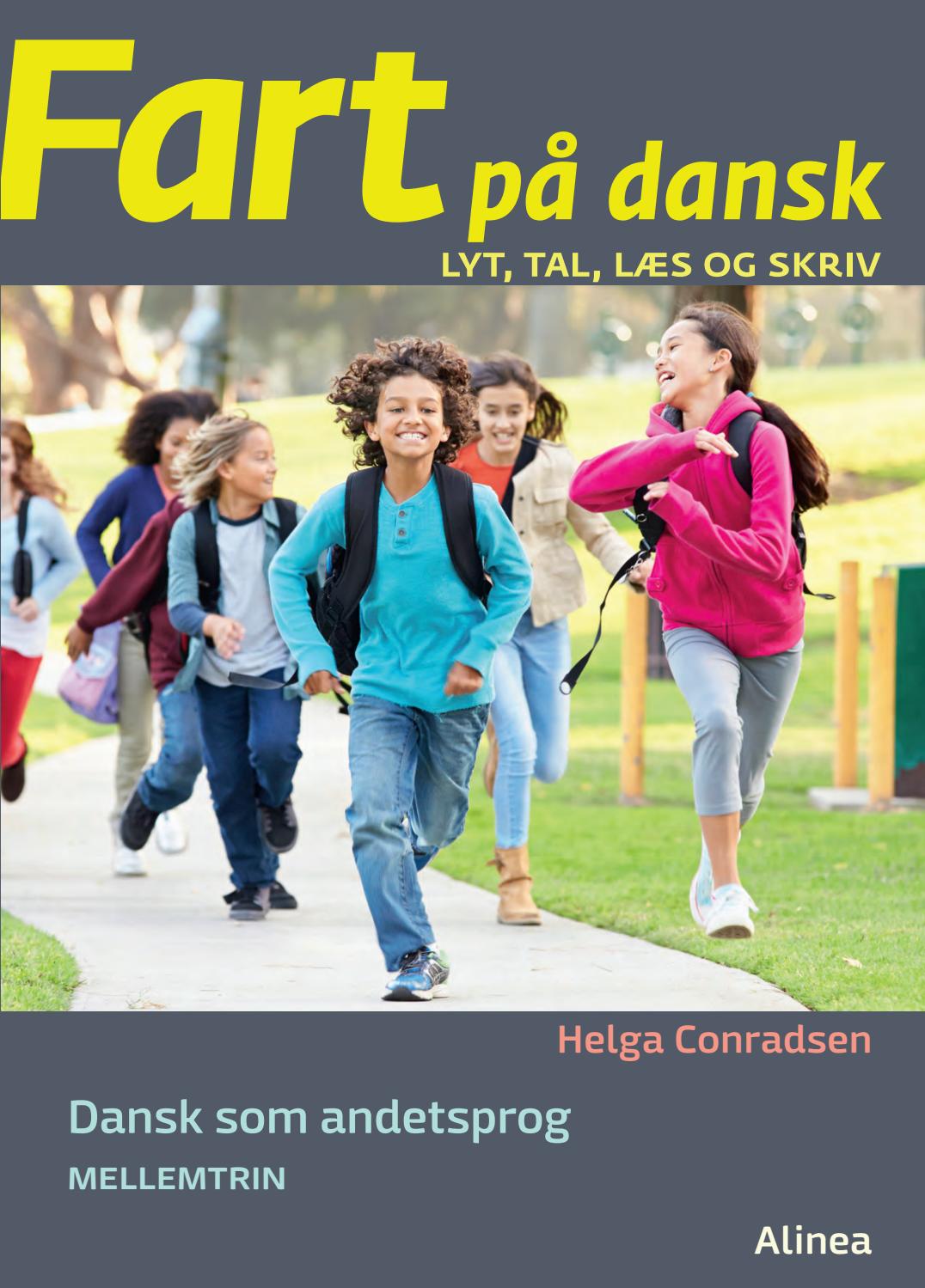 Fart på dansk, lyt, tal, læs og skriv, elevhæfte, Læseprøve by Alinea ...