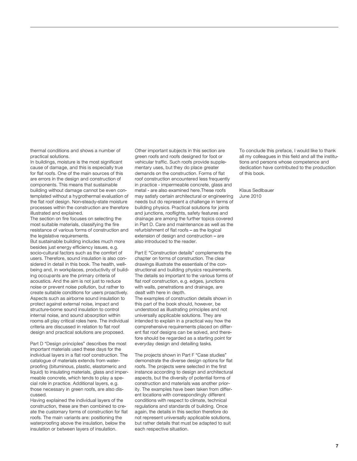 Flat Roof Construction Manual by DETAIL - Issuu