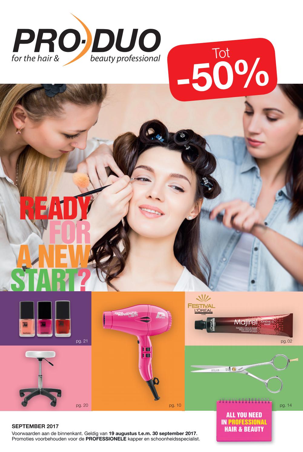 Pro-Duo - Promoties September 2017 - Belgïe by Sally Europe - Issuu