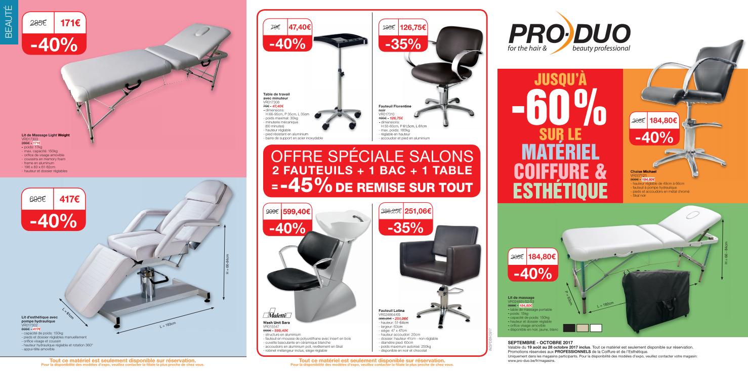 Pro-Duo - Matériel de Salon - Septembre 2017 - Belgique by Sally Europe ...