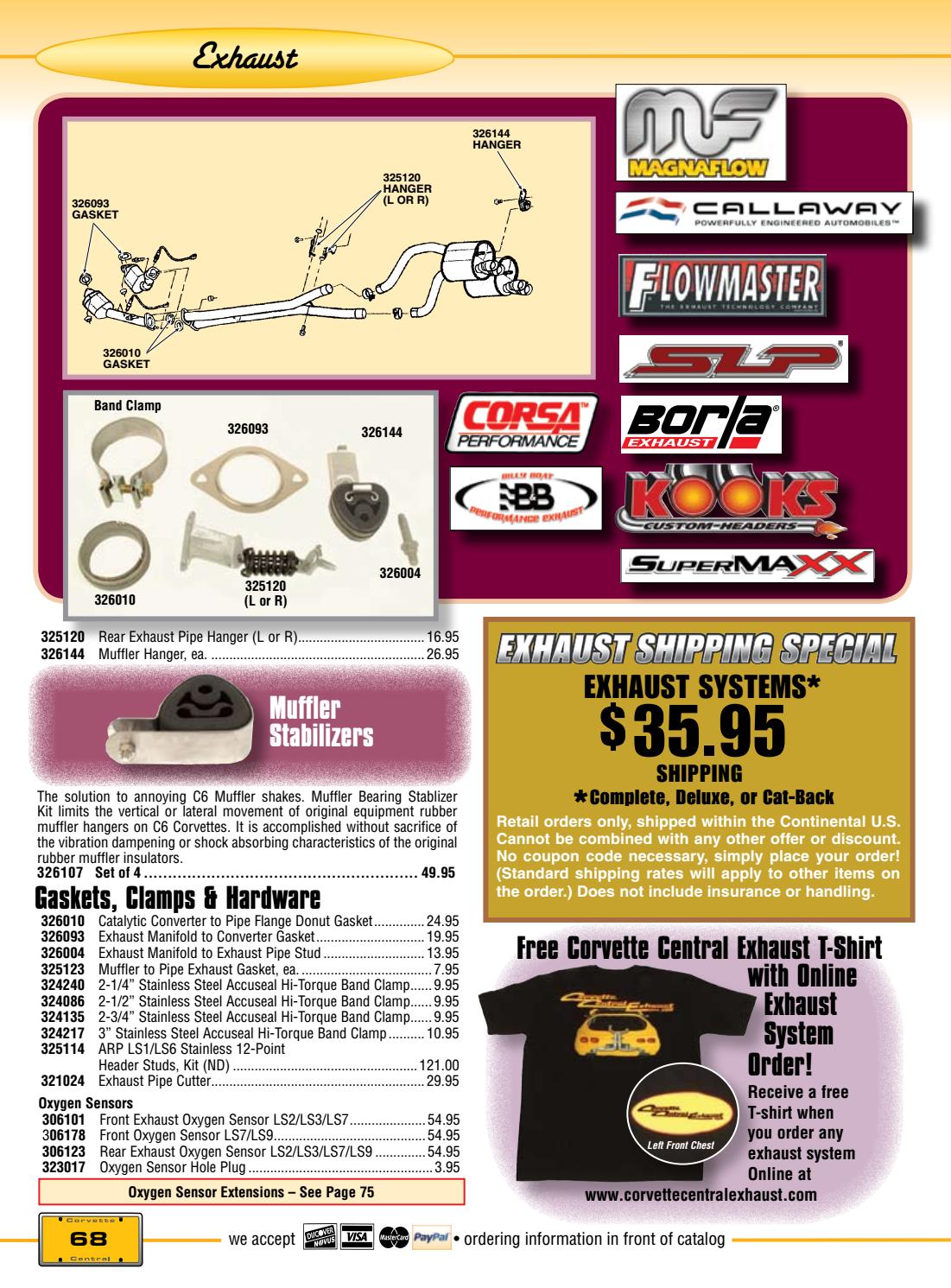 Corvette Central C6 (05-13) Corvette Parts Catalog by Corvette Central ...