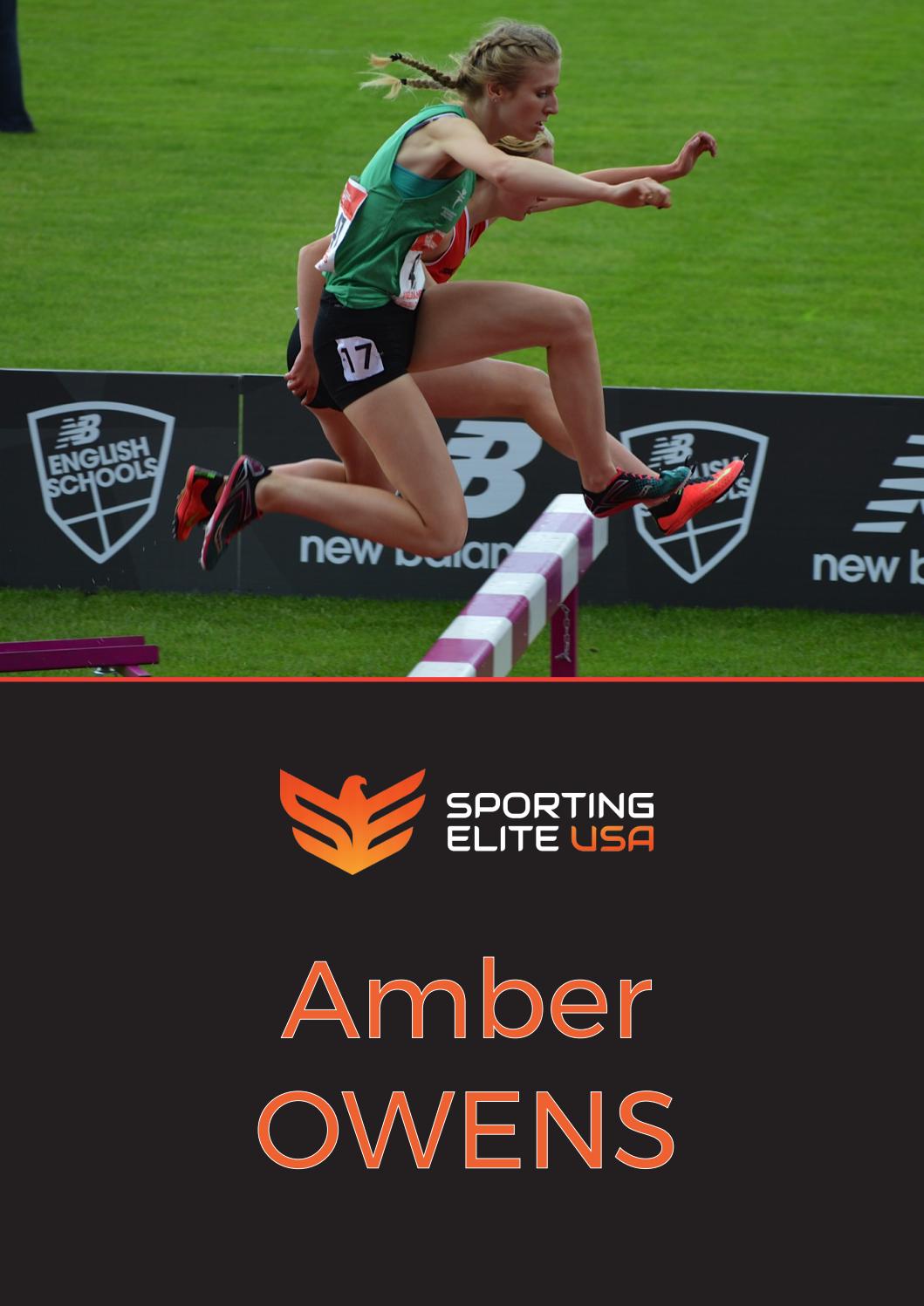 Amber Owens Sporting CV by Sporting Elite USA - Issuu