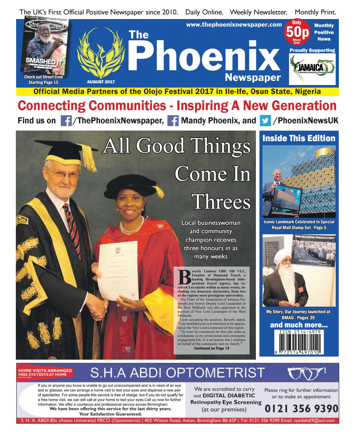 The Phoenix Newspaper - August 2017 by The Phoenix Newspaper - Issuu