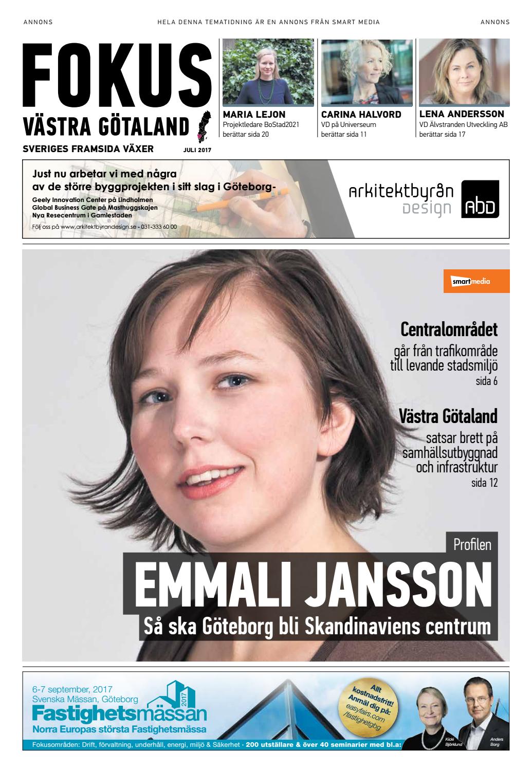 Fokus Västra Götaland 170711 by Smart Media Agency AG - Issuu