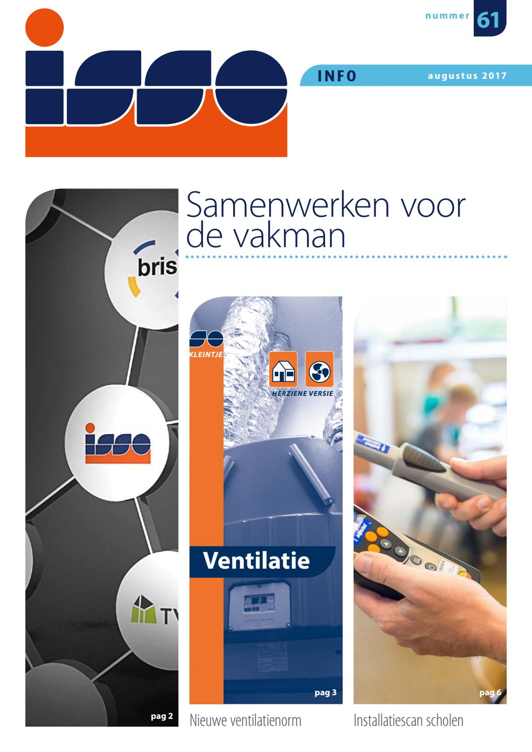 ISSO Info 61 - augustus 2017 by Stichting ISSO - Issuu