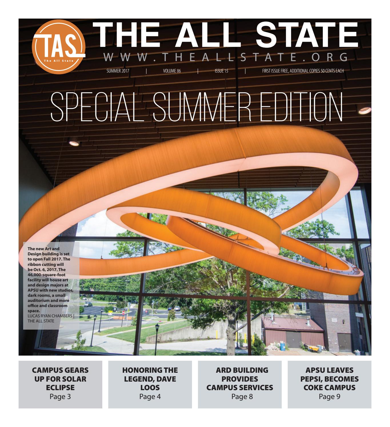Summer Edition 2017 by The All State - Issuu