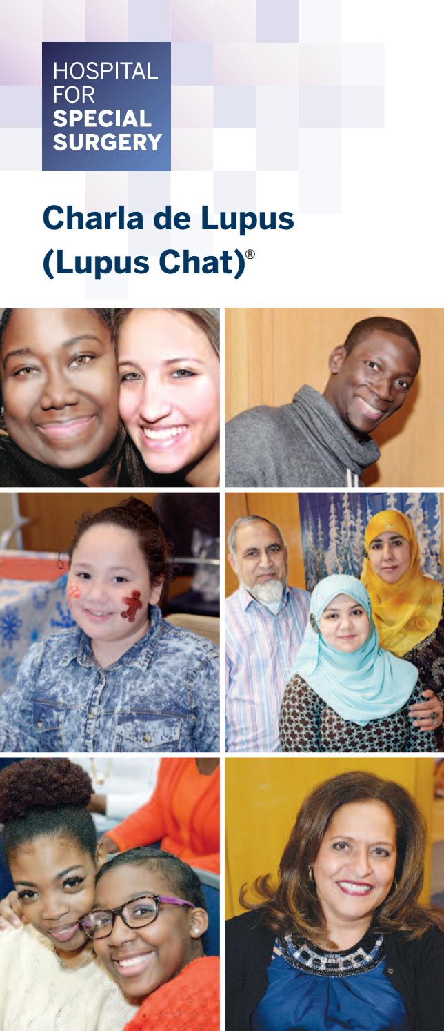 Charla de Lupus Brochure (English) by Hospital for Special Surgery - Issuu