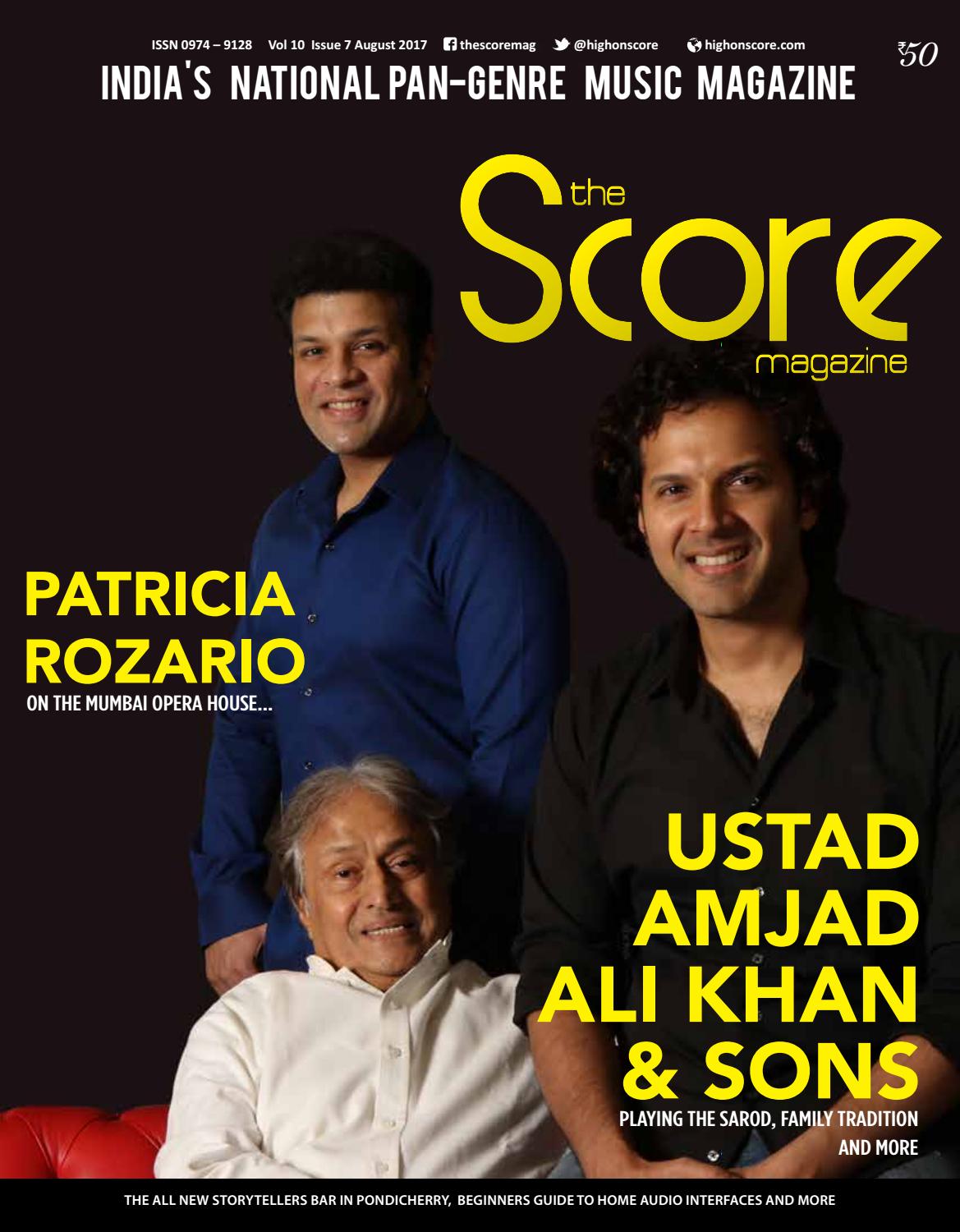 The Score Magazine August 2017 issue! by The Score Magazine - Issuu