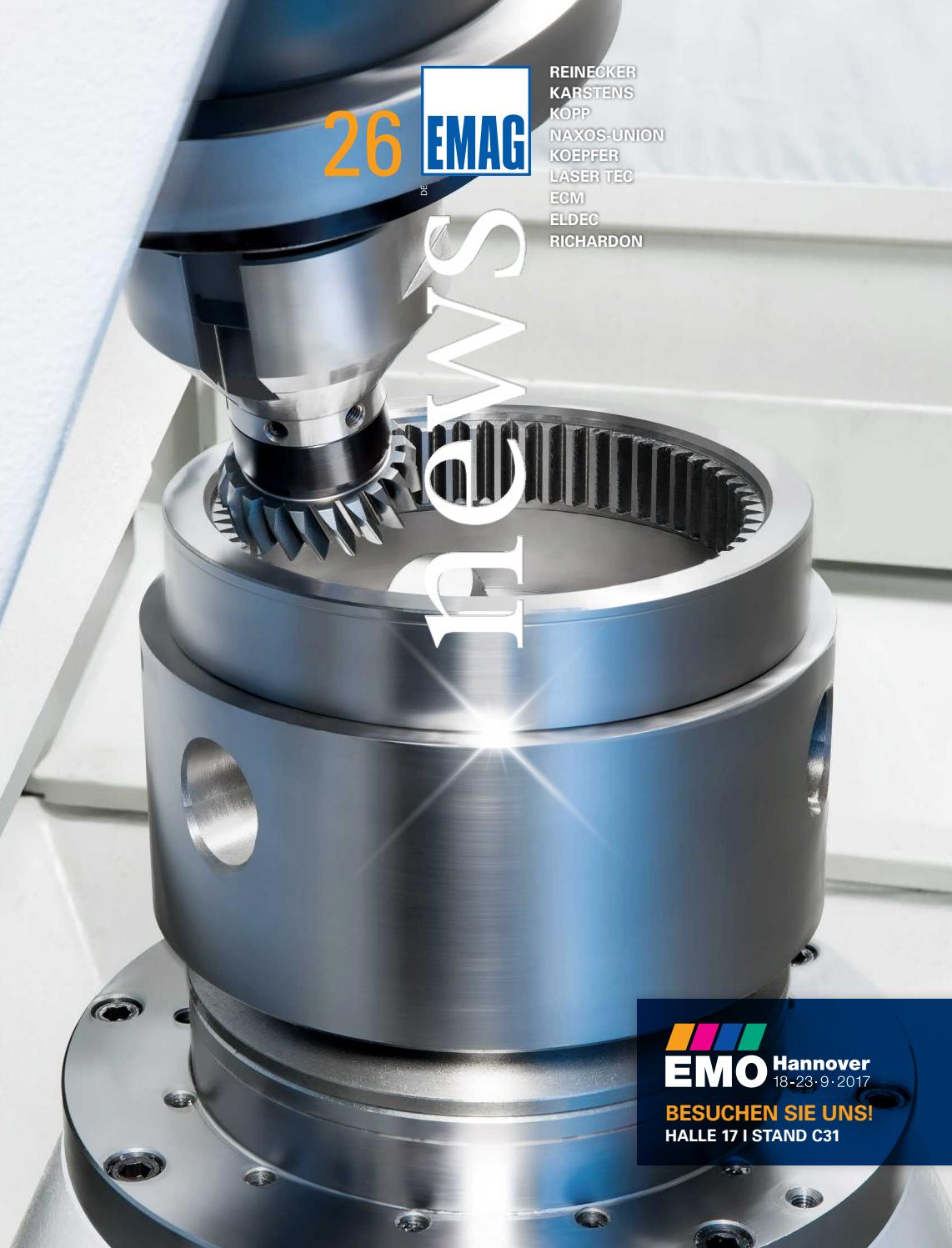 EMAG NEWS 26 (DE) by EMAG Group - Issuu