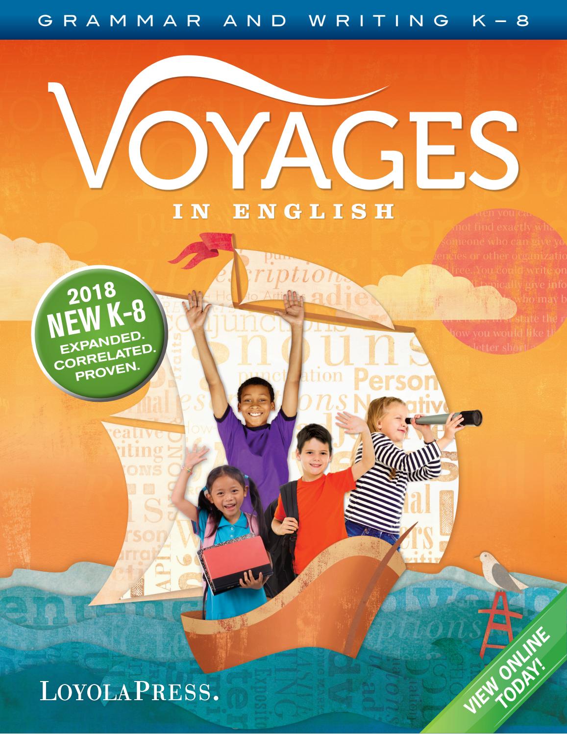 Voyages in English 2018 by Loyola Press - Issuu