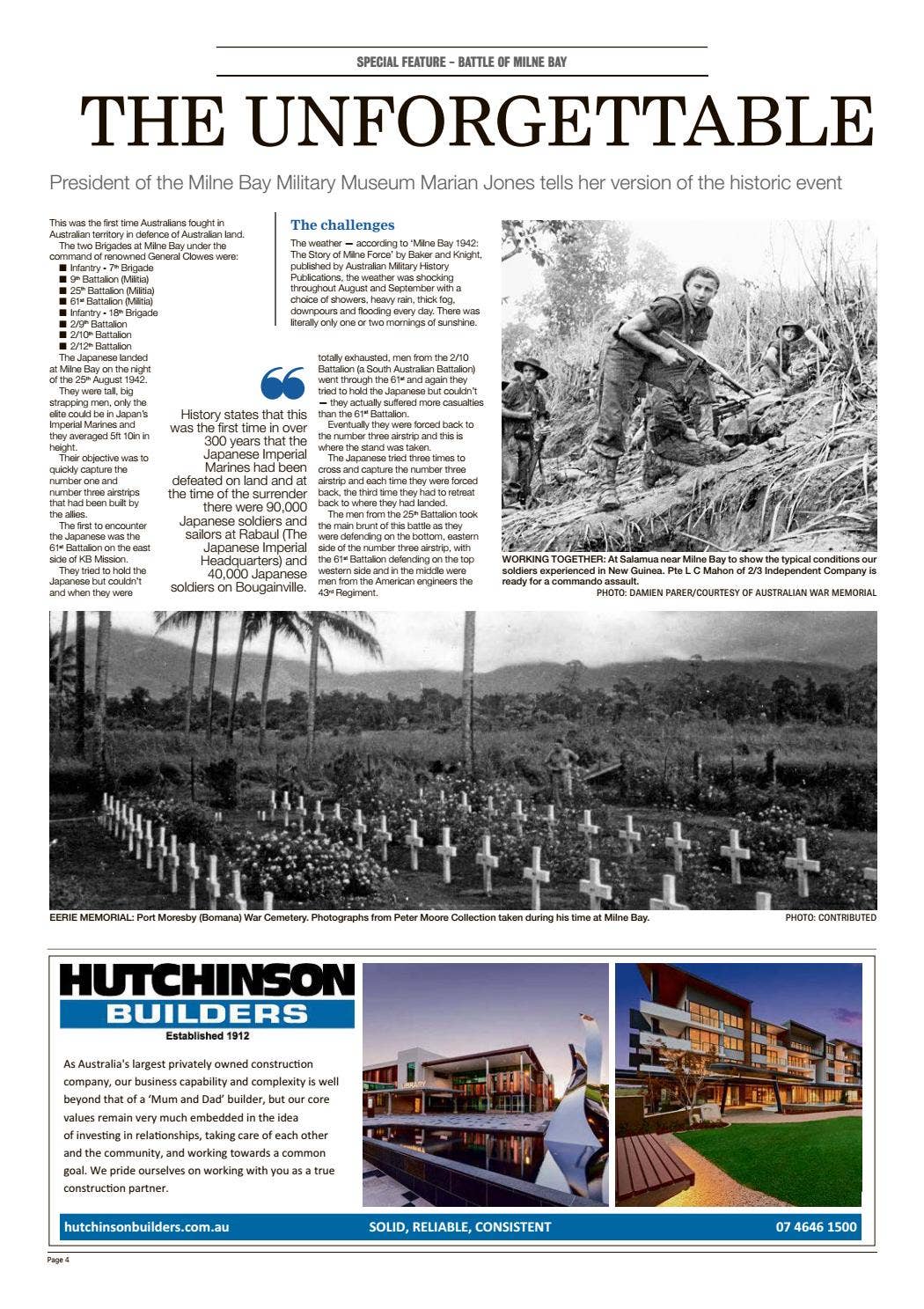 Remembering The Battle of Milne Bay by News Corp Custom Publishing - Issuu