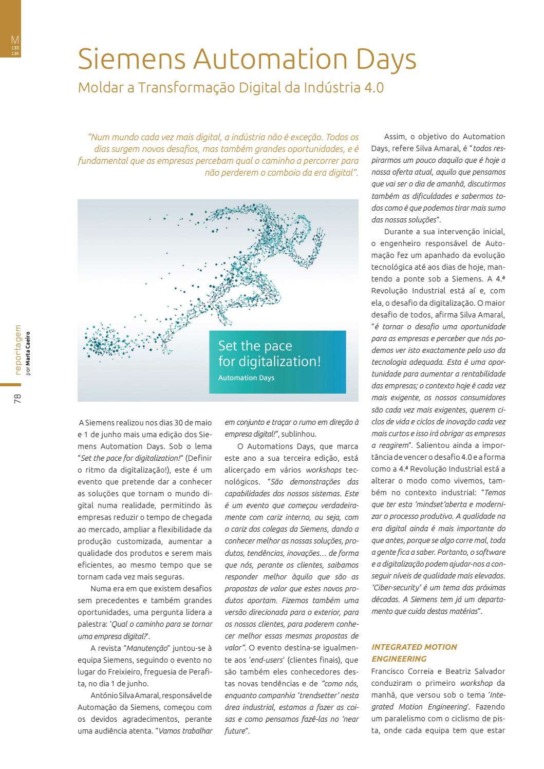 Siemens Automation Days by cie - Issuu