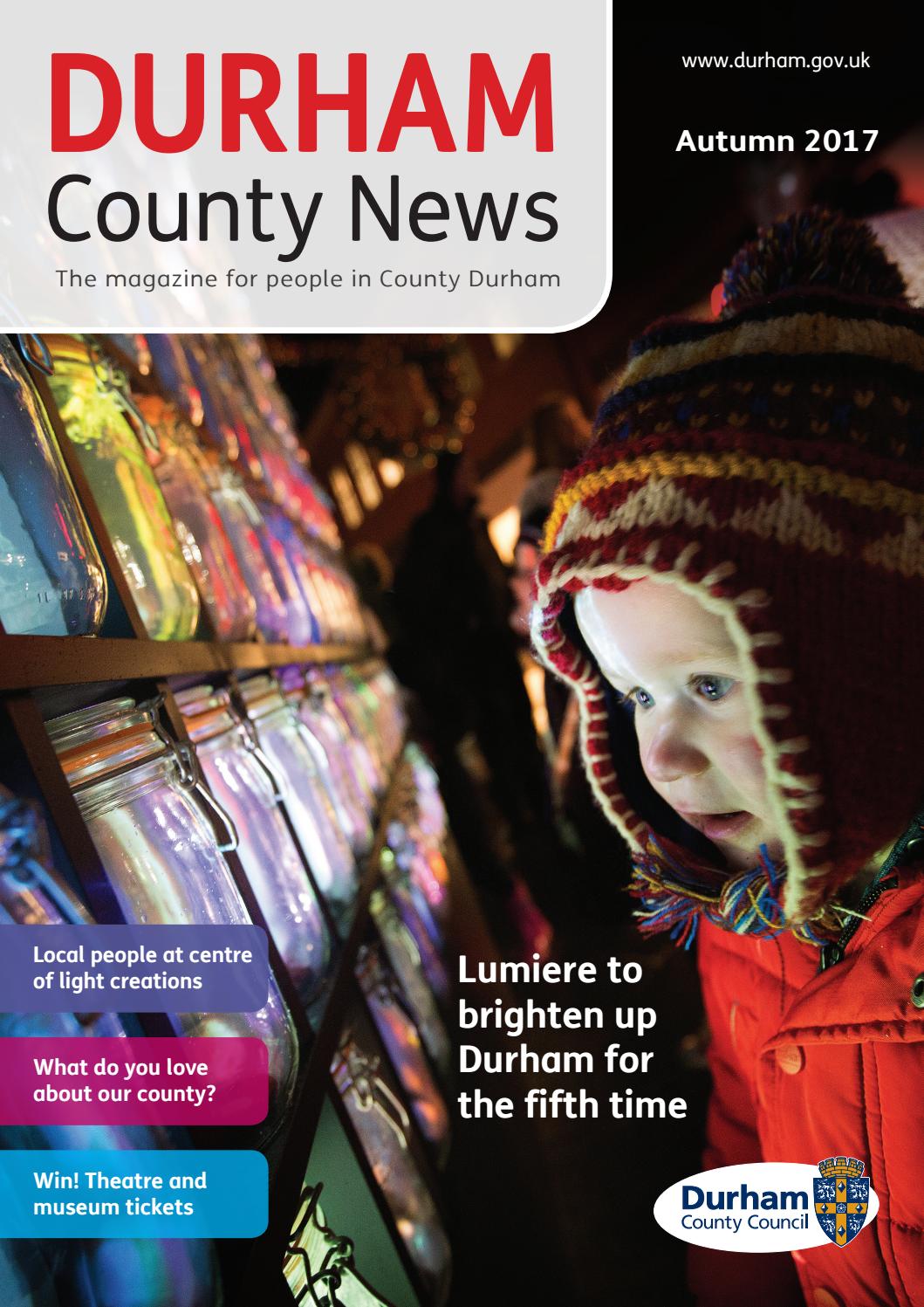 DCC Durham County News Autumn 2017 by DCC Design and Print - Issuu